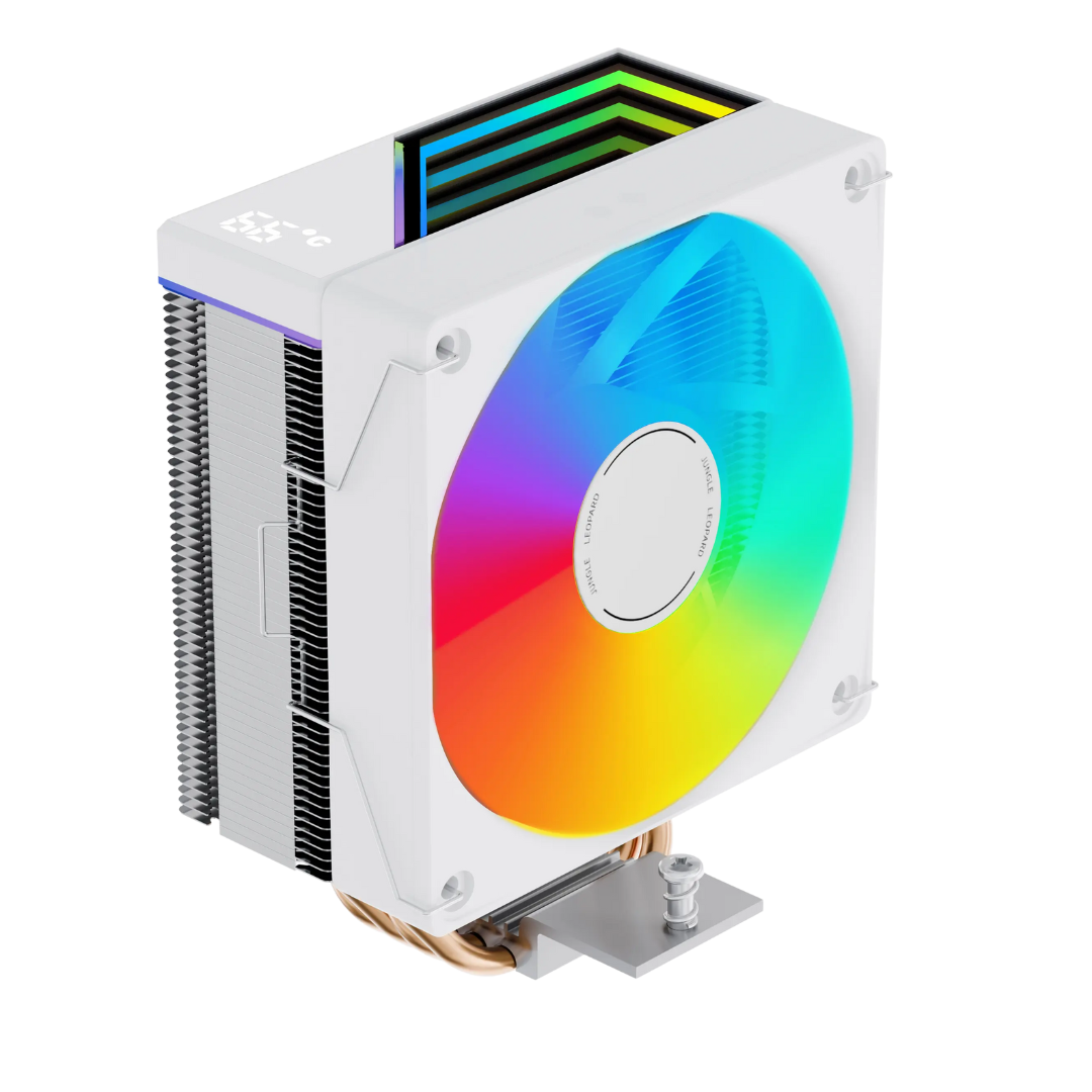 Jungle Leopard KF420E-DGT CPU Cooler (White) – Sub-Zero Systems